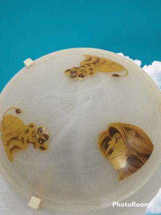 Plafoniera con Leoni