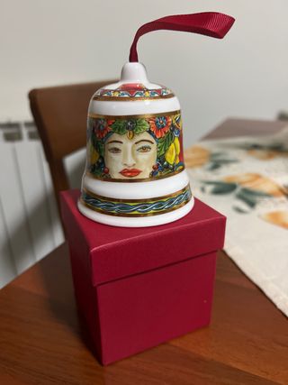 Sicilian porcelain bell