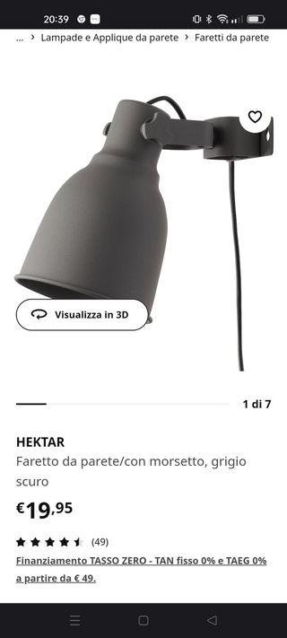 faretto ikea