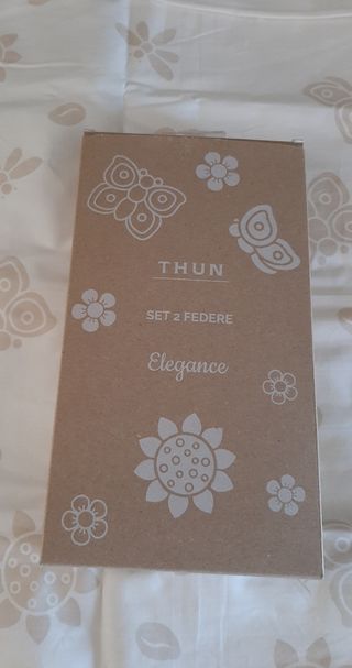 coppia federe Thun linea Elegance cm 50x80