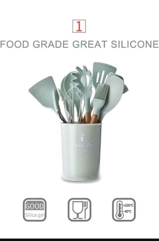 Set di utensili da cucina, 12 pezzi di utensili 