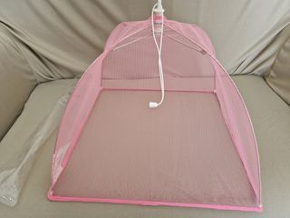 Coprivivande rosa a ombrellino richiudibile