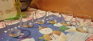 Set bicchierini da liquore/caffè 