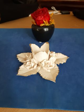 portacandela Capodimonte 