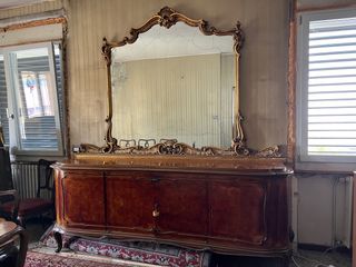 Credenza con specchio 