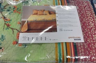 Copriletto trapuntato matrimoniale 
240 x 255