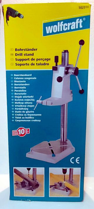 Colonna Wolfcraft 5027 per trapano + morsa