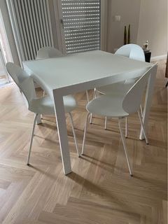 Tavolo e 4 sedie Calligaris