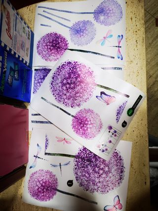 Striscia adesivi componibili 