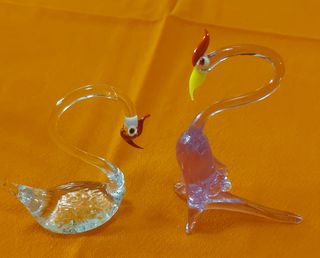 decorazione vetro di murano casa vintage