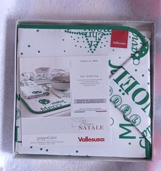 Set 2 tovagliette trapuntate
