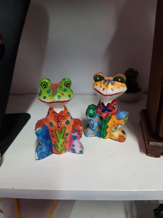 ranocchia set intagliato decorazione a mano