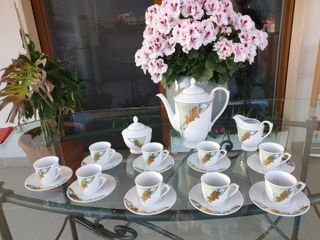 SERVIZIO CAFFÈ PER 9 PERSONE ART DECO'