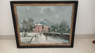 Bellissimo dipinto olio su tela