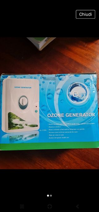 Ozonizzatore _ generatore di Ozono 