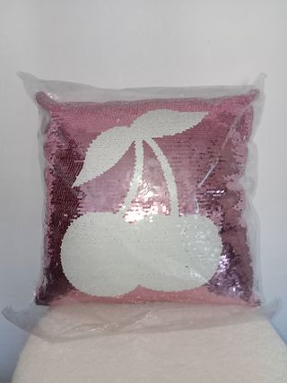 Cuscino con Paillettes