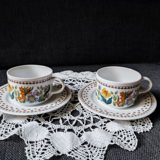 coppia tazze Kahla German Democratic Republic