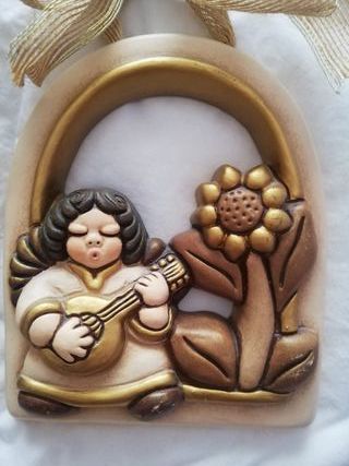 THUN Formella Angioletto alla finestra mandolino