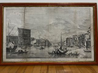 Stampa antica del '700 di Dionisio Valesi