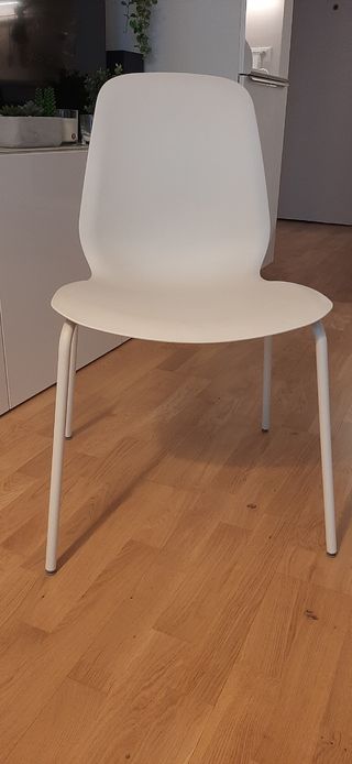 n. 4 sedie cucina/soggiorno IKEA colore bianco