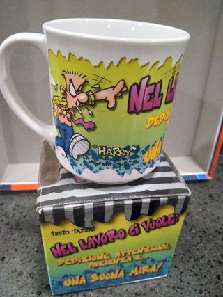 tazza divertente con scatola 😄