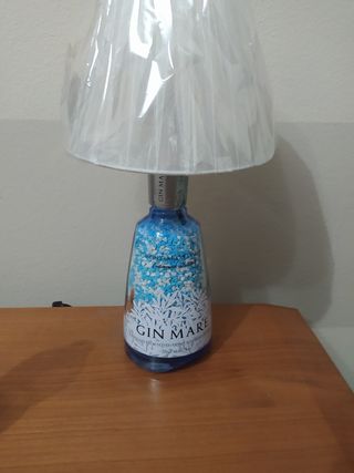 lampada bottiglia gin