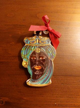 Testa di moro in ceramica Baci Milano