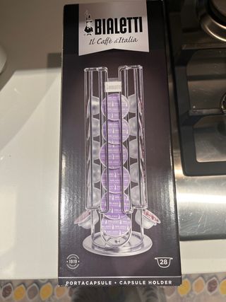 Porta capsule bialetti girevole 