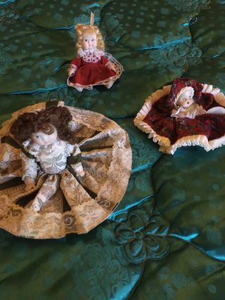 Bambole di porcellana vintage 