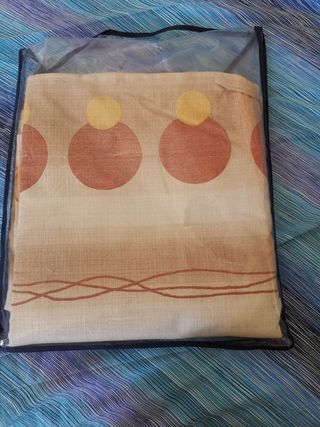 Sopracoperta matrimoniale in cotone nuova