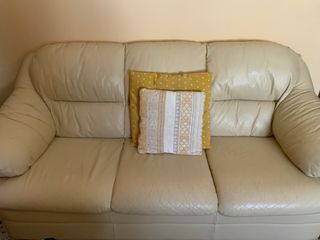 Due divani  in pelle prezzo trattabile 