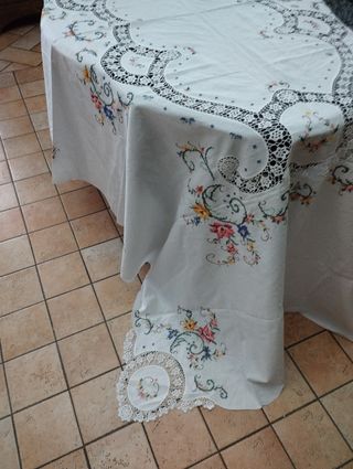 Tovaglia punto croce 
