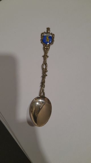 Cucchiaino argento Torino due pezzi