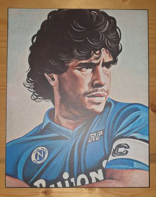 Quadro Maradona Napoli Argentina 