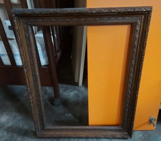 Cornice antica decorata vintage grande