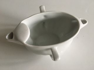 Salsiera La Porcellana Bianca