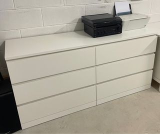 Cassettiera IKEA Malm 6 cassetti
