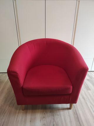 Poltrona Ikea Rossa