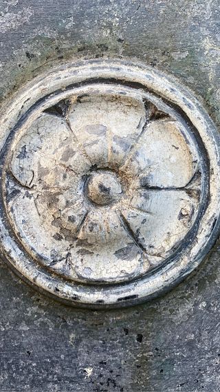Antica cassapanca laccata