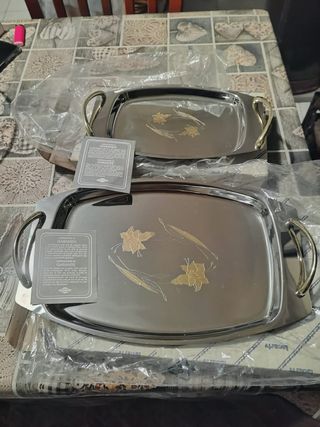 vassoio di estrema qualitá..24k serie oro