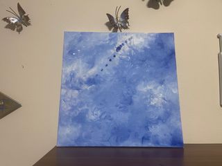 Dipinto ad olio astratto