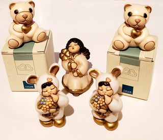 Lotto 5 bomboniere Thun