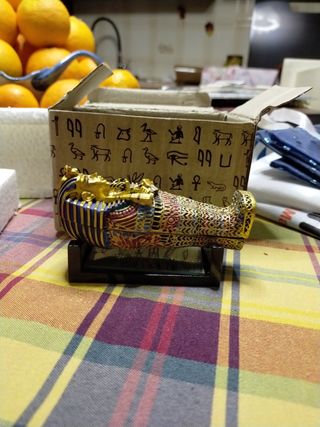 soprammobile sarcofago egiziano