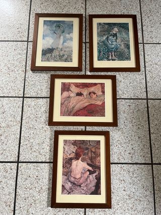 Stampe con cornici in legno