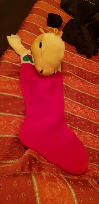 calza per la befana a forma di drago