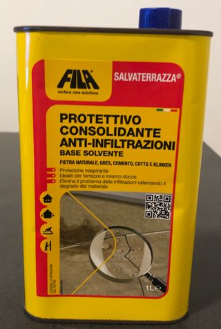 Marca: FILA. Prodotto: Liquido anti-infiltrazioni.