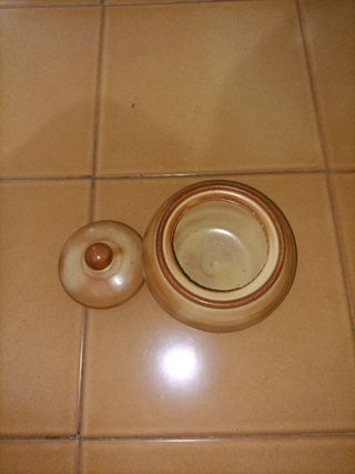 Porta zucchero/caffè marrone