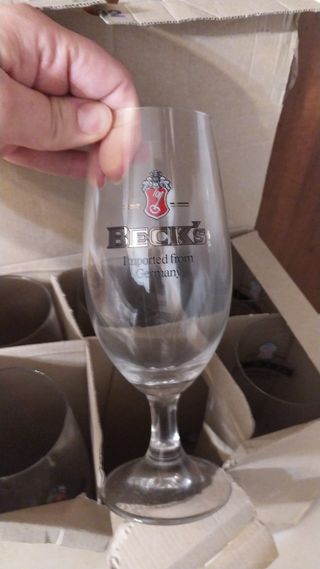 6 Calici da Birra nuovi