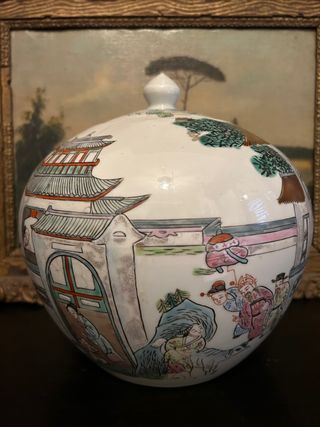 Vaso cinese di zenzero 