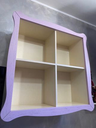 Libreria a muro sospesa